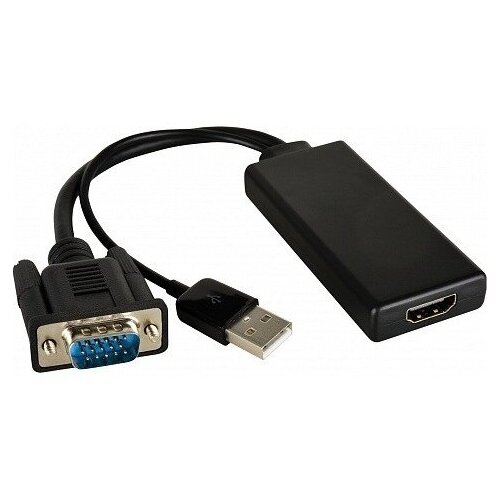 Переходник VGA вилка на HDMI розетка активный Kramer ADC-GM/HF