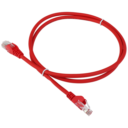 Патч-корд Lanmaster LAN-PC45 RJ-45 (m) - RJ-45 (m) CAT5e U/UTP, 15 м, 1 шт., красный