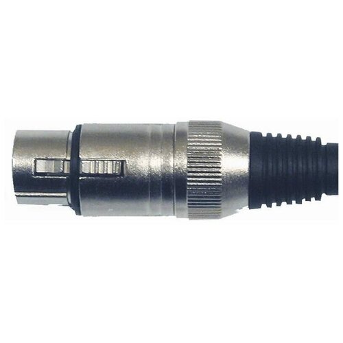 Металлический кабельный разъем XLR female (мама) 3pin - QUIK LOK NC354-K