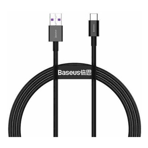 Кабель USB BASEUS Superior Series Fast Charging 66W, Type-C, 6.0А, длина 2.0 м, белый