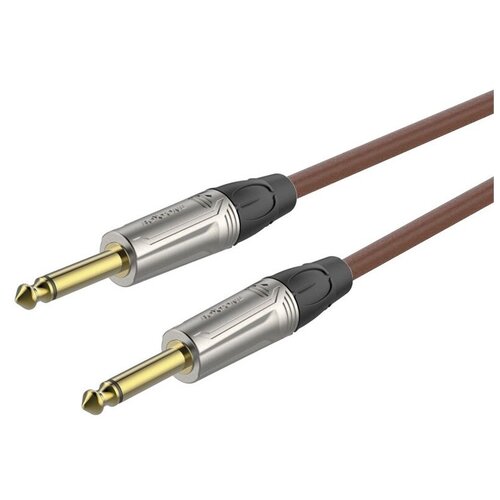 Кабель аудио 1xJack - 1xJack Roxtone TGJJ100-TBN/6 6.0m