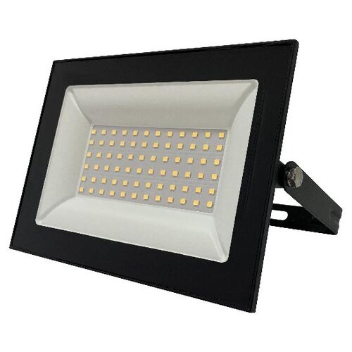 Прожектор светодиодный Foton Lighting FL-LED LIGHT-PAD Black 4200K, 100 Вт, свет: теплый белый