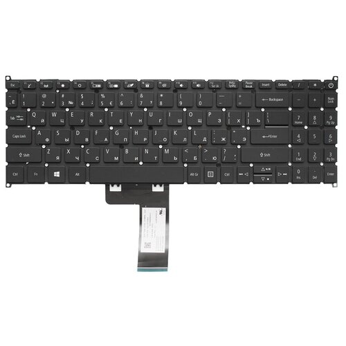Клавиатура для ноутбука Acer Swift 3 SF315, SF315-51G, N17P4 черная