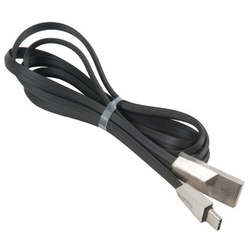 Кабель USB HOCO x4 Zinc для Type-C, 2.4 A, длина 1.2 м, черный