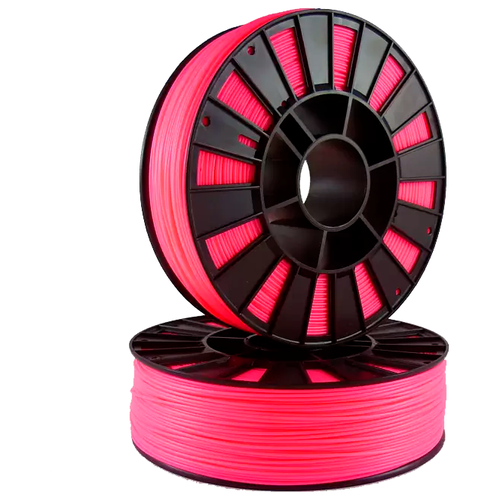 Катушка пластика для 3D принтера ABS SEM розовый флюр 1,75 мм (СЭМ)