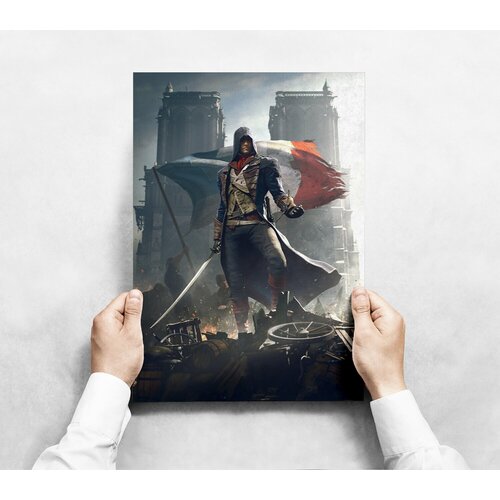 Плакат "Assassin's Creed" / Интерьерный постер формата А2 (40х60 см) без рамы
