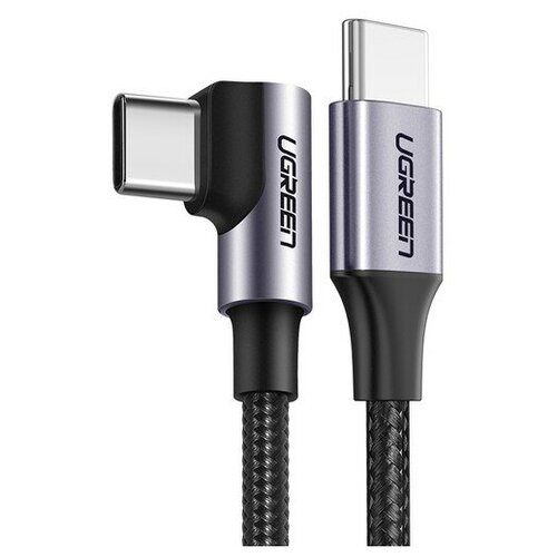 Кабель Ugreen угловой USB Type-C-Type-C