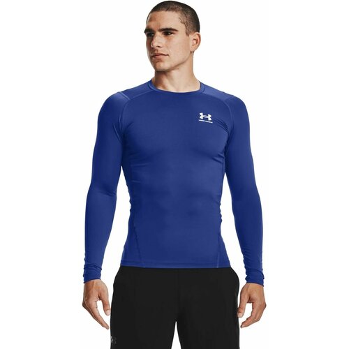 Лонгслив спортивный Under Armour HeatGear, размер XS, синий