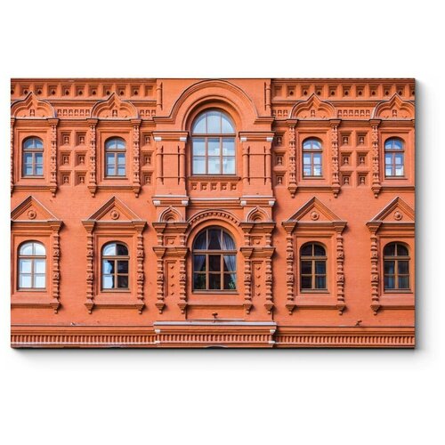 Модульная картина Классический фасад в русском стиле60x40