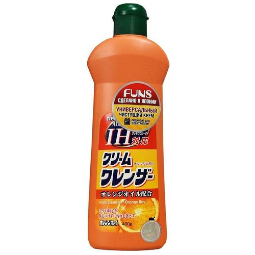 Daiichi Funs Orange Boy Крем чистящий универсальный с ароматом апельсина 400 мл