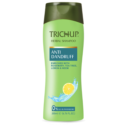 Anti Dandruff Shampoo / Шампунь Тричап против перхоти / С розмарином и маслом чайного дерева, 200 мл