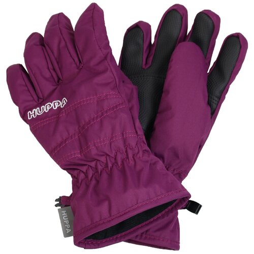Перчатки Huppa, размер 6, фиолетовый, бордовый