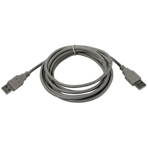 Кабель USB2.0 Am-Am 5Bites UC5009-030C соединительный - 3 метра, серый