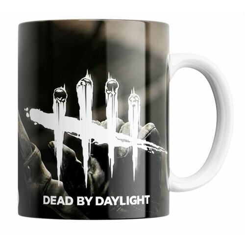 Кружка Маньяк Крик/Dead by Daylight/игры/принт. 330 мл.