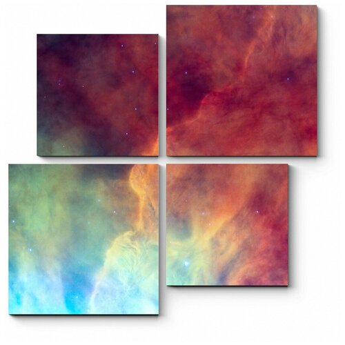 Модульная картина Краски космоса 130x130