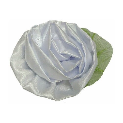 Карнавальный головной убор-цветок "Роза белая"