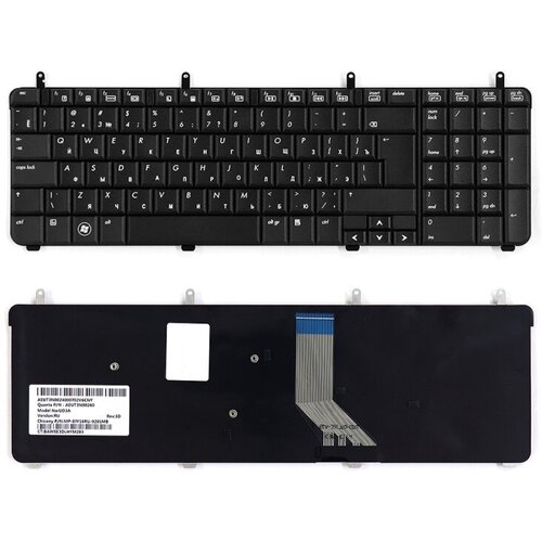 Клавиатура для ноутбука HP Pavilion dv7-2230ek черная