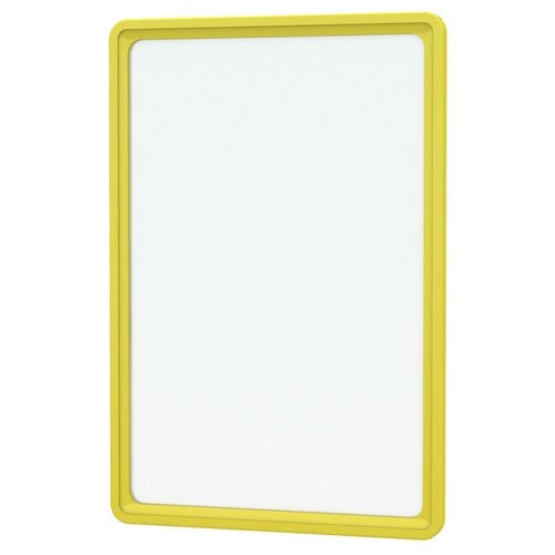Рамка пластиковая А4, желтый, 10шт/уп 102004-04