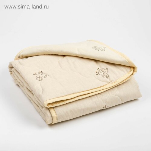 Одеяло облегчённое Овечья шерсть, размер 110х140±5 см, 200 г/м²