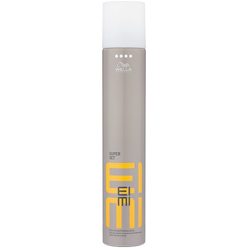 Wella Professionals Лак для волос Eimi Super set, экстрасильная фиксация, 500 г, 500 мл