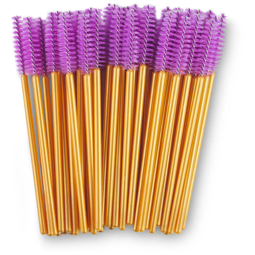 Щеточка нейлоновая фиолетовая (Золотая нога) 50штук
