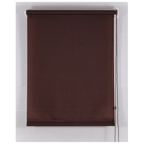 Рулонная штора "Комфортиссимо", 40х160 см, цвет шоколадный
