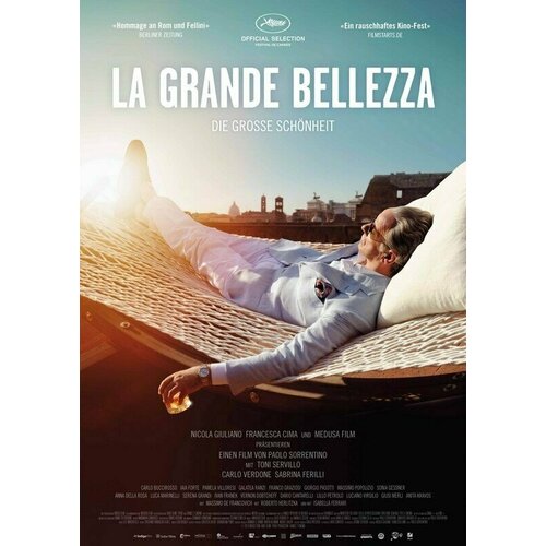 Плакат, постер на бумаге Великая красота (La grande bellezza), Паоло Соррентино. Размер 21 х 30 см