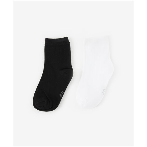 Носки Gulliver размер 14, черный, белый