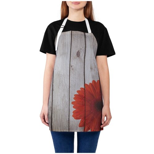 Фартук женский JoyArty для готовки "Весняное украшение", универсальный размер
