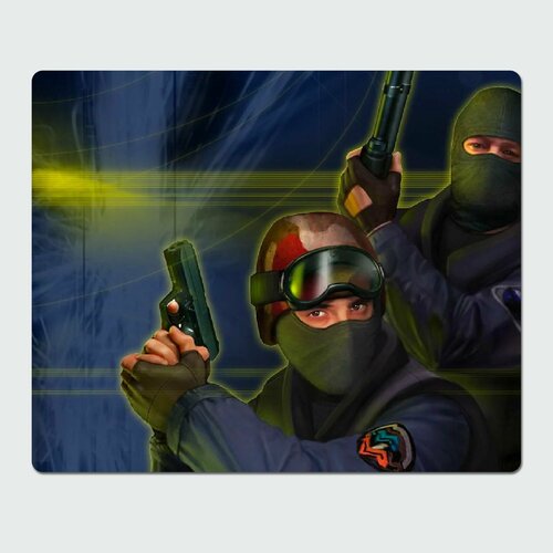 Коврик для компьютерной мышки Rocket - Counter Strike, игра, 23x19 см