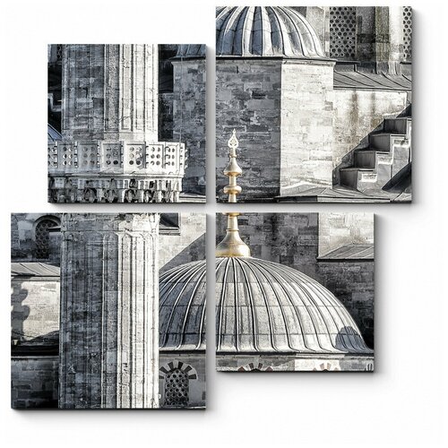 Модульная картина Голубая Мечеть, Стамбул 100x100