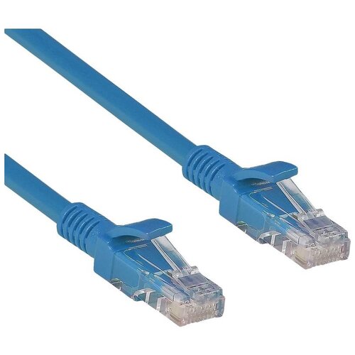 Кабель патч-корд U/UTP 6 кат. 2м Exegate UTP-RJ45-RJ45-C6-2M-BL EX282030RUS синий