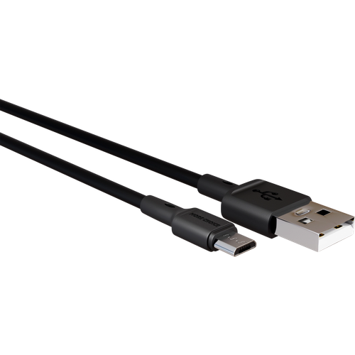 Дата-кабель USB 2A для micro USB More choice K14m TPE 1м Black