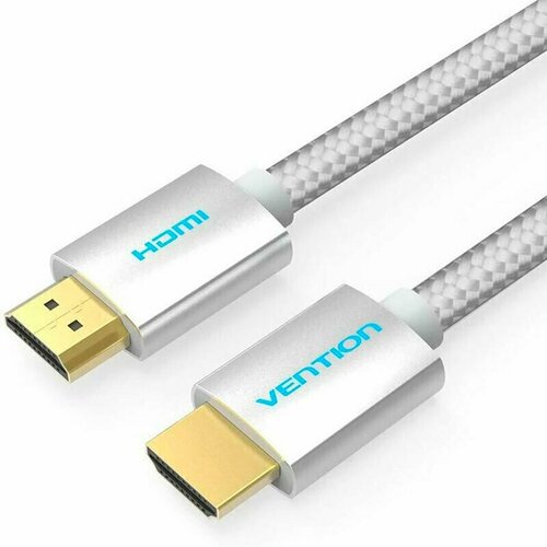HDMI кабель v2.0 (4K HDR) Vention Premium Silver 15 метров