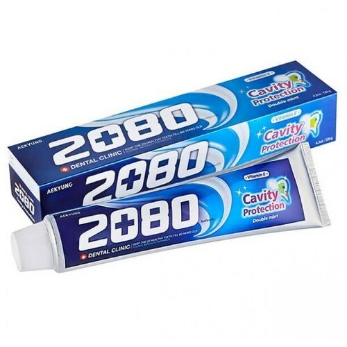Набор из 3 штук Зубная паста 2080 Натуральная мята 120г