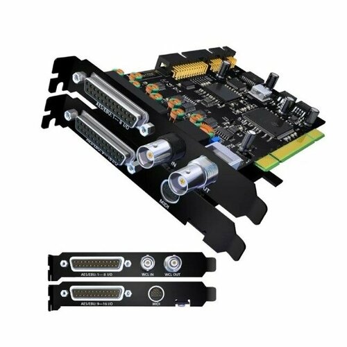 Плата ввода/вывода RME HDSP AES-32 для PC/MAC, AES/EBU x 8 I/O, PCI