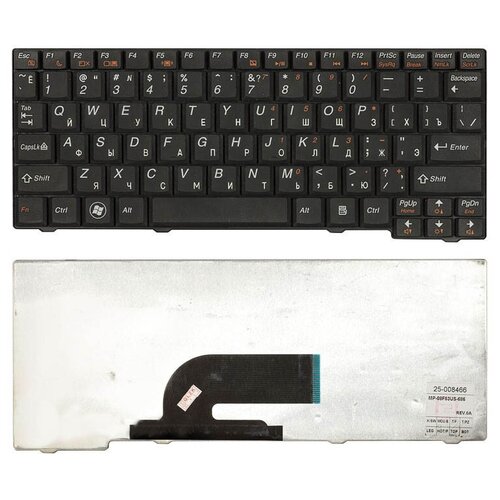 Клавиатура для ноутбука Lenovo V103802AS1 RU черная