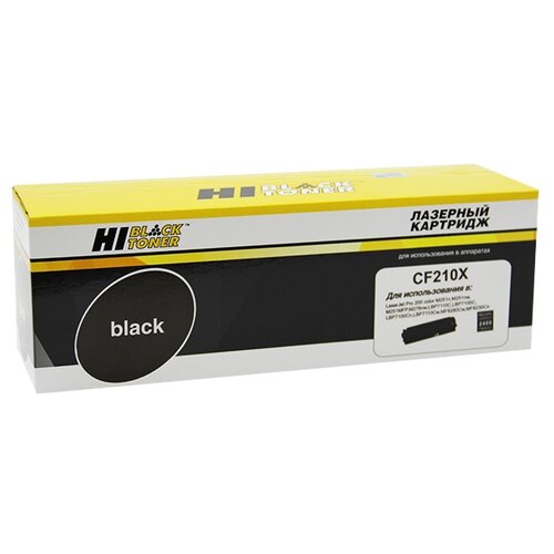 Картридж Hi-Black HB-CF210X, 2400 стр, черный