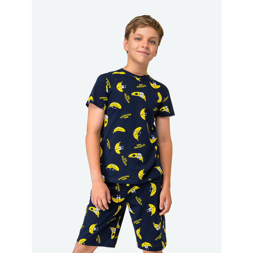 Пижама  HappyFox, размер 146, синий