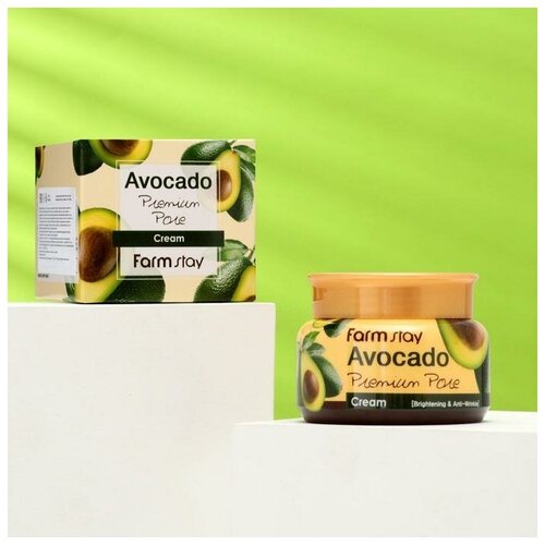 FarmStay Лифтинг-крем для лица FarmStay Avocado Premium Pore Cream с авокадо, 100 г
