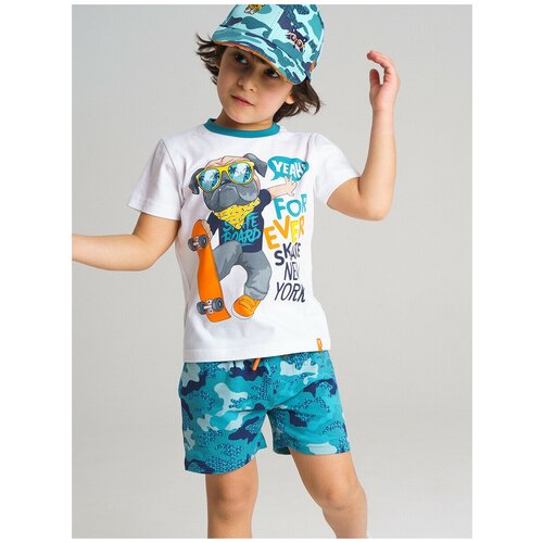 Комплект одежды playToday, размер 98, синий