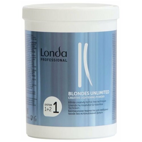 Londa Professional Профессиональная Креативная осветляющая пудра для волос Blondes Unlimited, 400мл