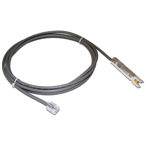 Lanmaster LAN-11 RJ-11 - S-110 (P1) CAT5e U/UTP, 2 м, 1 шт., серый