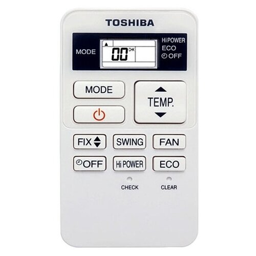 Пульт ДУ Toshiba Пульт для кондиционера TOSHIBA RAS-13S3KS-EE / RAS-13S3AS-EE для кондиционера белый