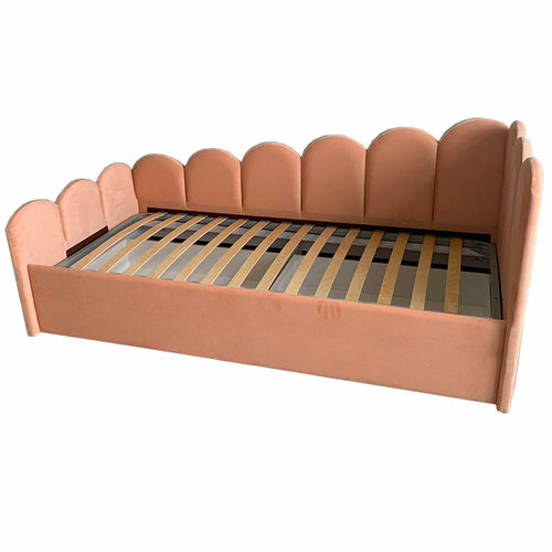 Кровать Амелия 160х200 см, ПМ, цвет и материал на выбор