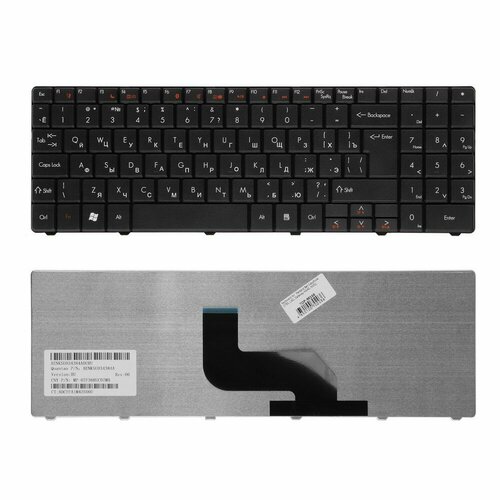Acer Клавиатура Packard Bell LJ61 LJ63 LJ65 LJ67 LJ71 LJ73 LJ75 TJ61 TJ65 TJ67 черная