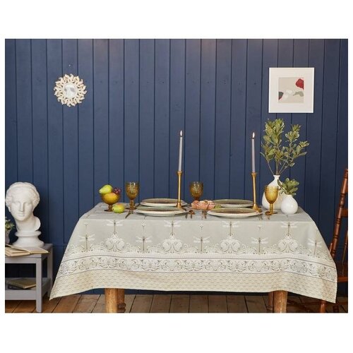 Скатерть "Vintage collection", 149х180 см, 100% хл, саржа 190 г/м2
