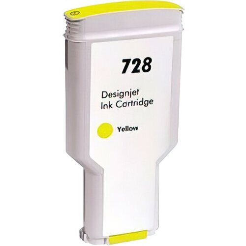 Ninestar Information Technology Co Картридж HP 728 Yellow для DesignJet T730/T830 300-ml (F9K15A) White Box With Chip