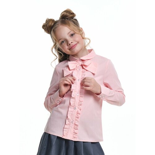 Школьная блуза Mini Maxi, размер 146, розовый