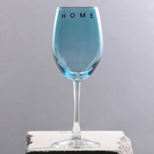 Дорого внимание Бокал для вина «Home», 360 мл, синий